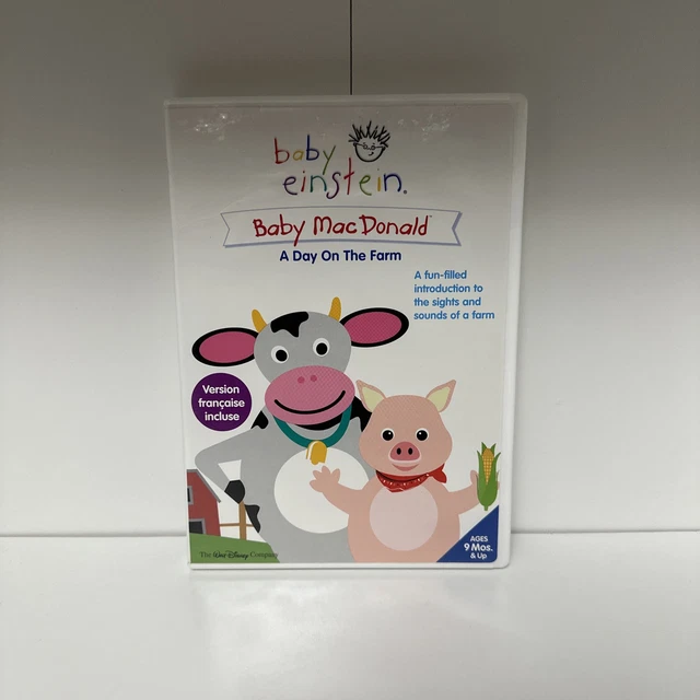 BABY EINSTEIN BABY MacDonald DVD Disney Educational Very Good Condition ...