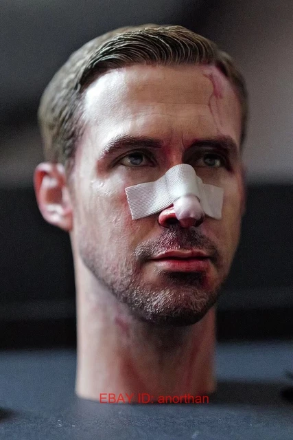 BUFFY BLADE RUNNER 2049 Ryan Gosling K Battle Damaged 1/6 Figure Head ...