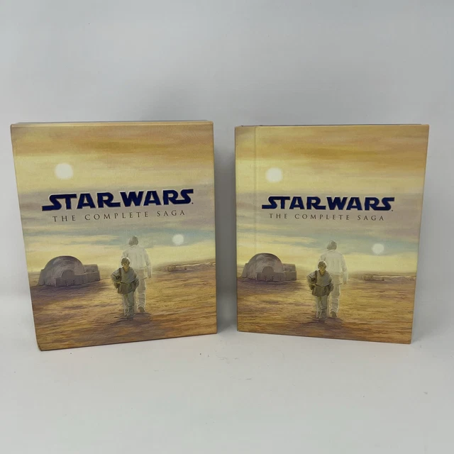 STAR WARS THE Complete Saga 9 Disc DVD Collection Blu-Ray £28.07 ...