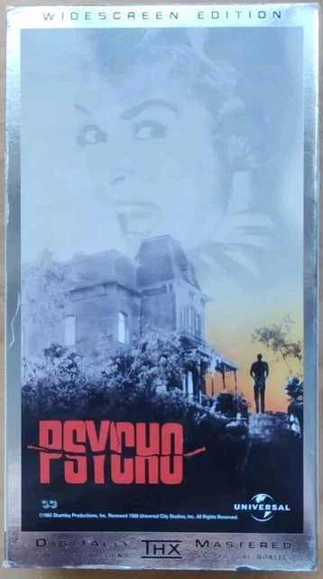 ALFRED HITCHCOCK'S PSYCHO (Universal Studios, VHS, 1997, Widescreen ...