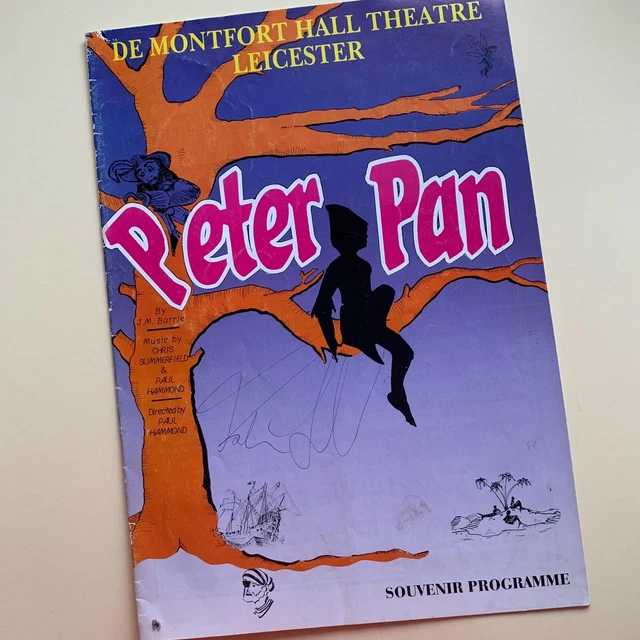 PETER PAN PROGRAMME DE MONTFORT HALL THEATRE LEICESTER 1992 A4 Brian ...