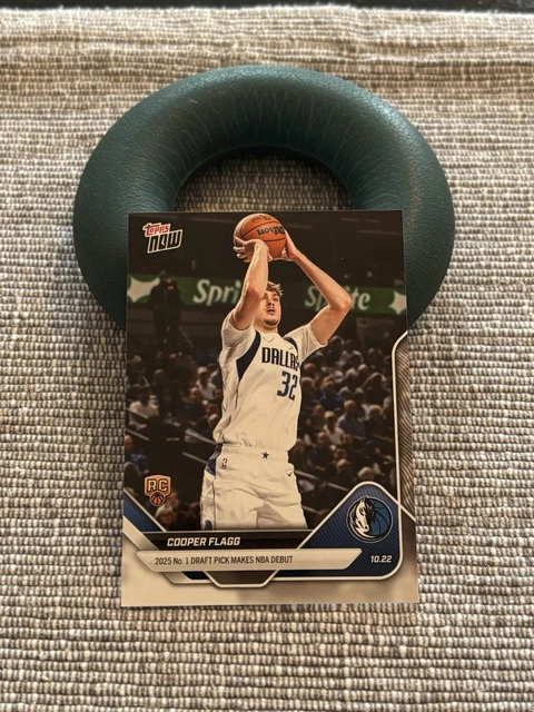 COOPER FLAGG - 2025-26 NBA Topps NOW® - Card 6 - PR: 43182 Dallas Mavs ...