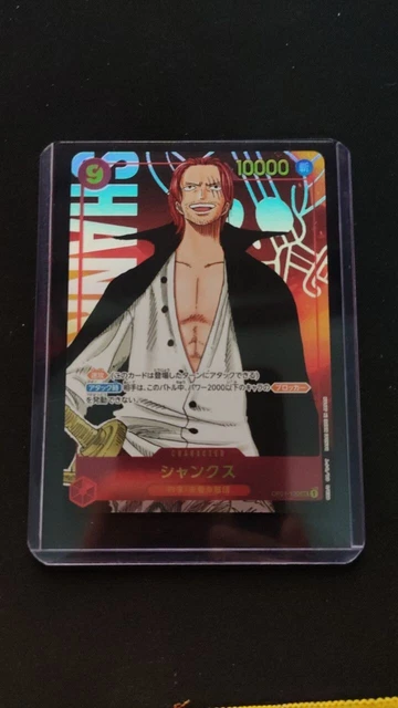 ONE PIECE CARD GAME TCG - Shanks ALT ART OP01-120 SEC Romance Dawn Jap ...