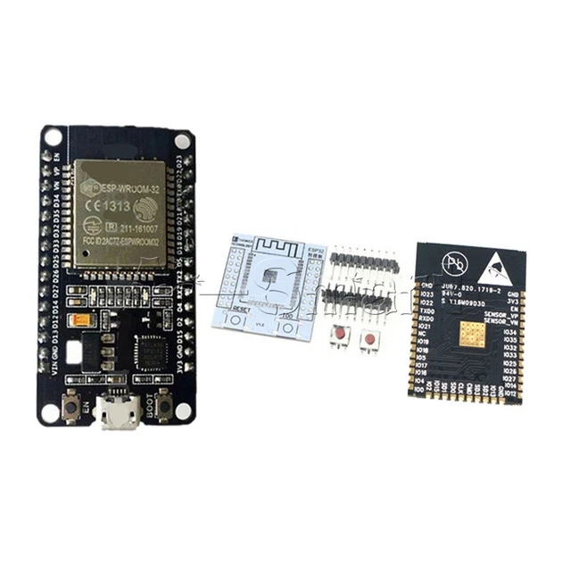 ESP8266 ESP32 ESP-WROOM-32 ESP32S auf WLAN WLAN BLE WLAN WiFi Modul + Adapterplatine EUR 4,05 ...