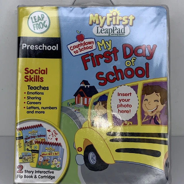 MY FIRST LEAPPAD Preschool Social Skills First Day of School ...