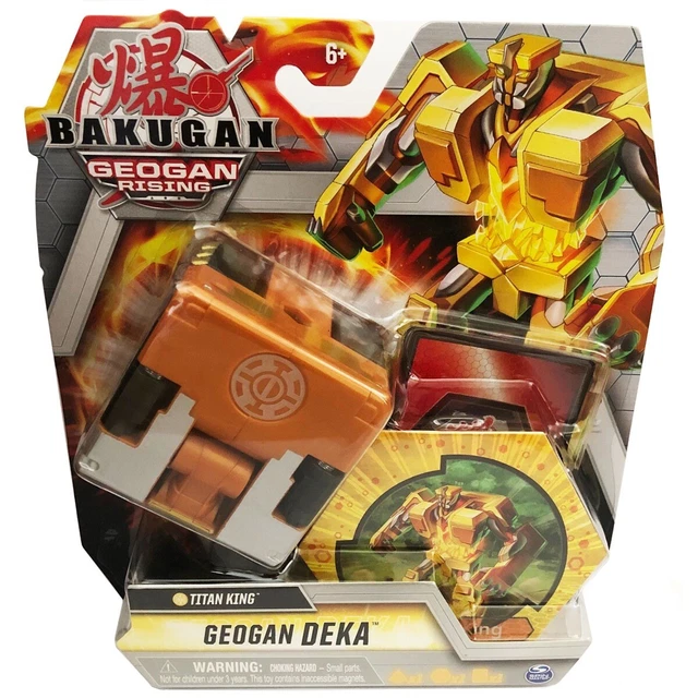 BAKUGAN GEOGAN RISING Deka Aurelus Titan King! Jumbo Bakucore! Ultra ...