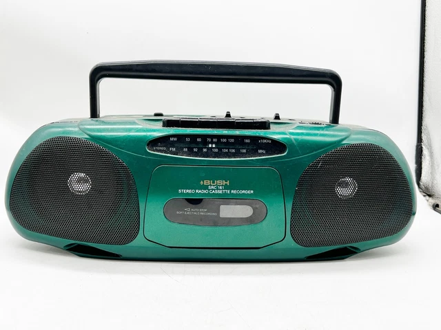 VINTAGE BUSH SRC 161 Stereo Radio Cassette Recorder Portable Tape ...
