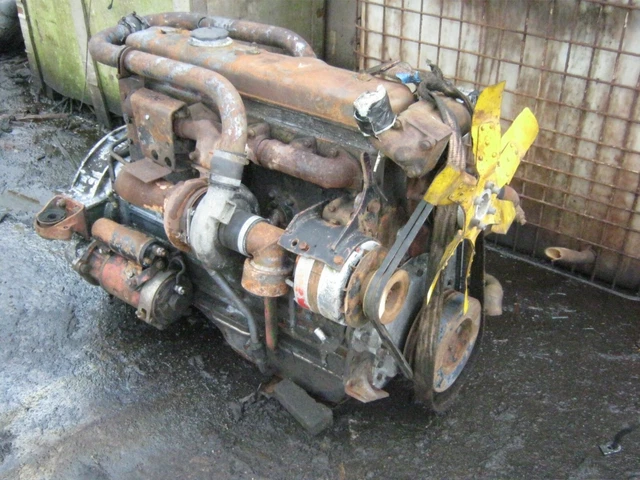 LEYLAND 410/411 TURBOCHARGED 6 Cyl Diesel Engine Good Runner Complete £ ...