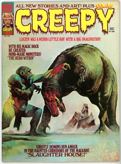 VAMPIRELLA #13 1971 Warren Magazine Sanjulian Cover Art $126.36 ...