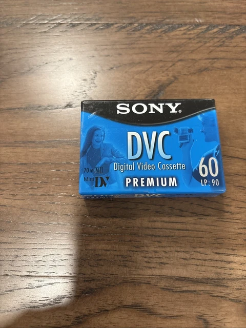 SONY DVC DIGITAL Video Mini DV Premium Cassette Tape - 60 Minutes LP-90 ...