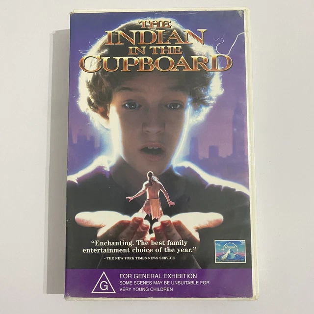 THE INDIAN IN the Cupboard (VHS, 1995) 90s Kids Movie Family Fantasy ...