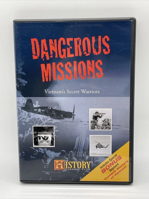 THE HISTORY CHANNEL Dangerous Missions Vietnam’s Secret Warriors DVD £4 ...
