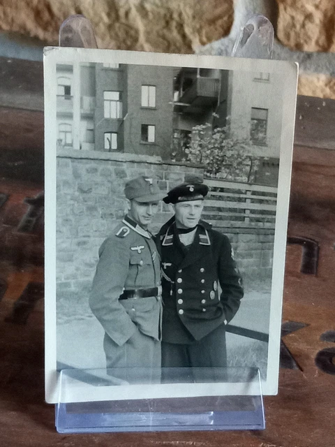 FOTO MARINE KRIEGSMARINE KM Wehrmacht Soldat Minensucher Schützenschnur ...