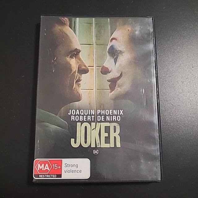 JOKER DVD JOAQUIN Phoenix Robert De Niro Rated MA15+ Region 4 $5.04 ...