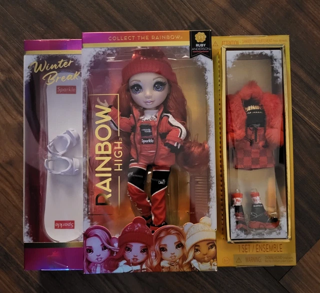 MGA ENTERTAINMENT RAINBOW High Winter Break Fashion Doll - Ruby ...