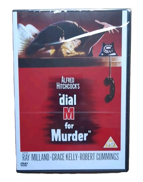 ALFRED HITCHCOCK - Dial M For Murder DVD - Grace Kelly 1954 Thriller ...