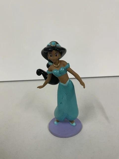 DISNEY PRINCESS JASMINE Figure 9cm tall Aladdin Cake Topper £4.50 ...
