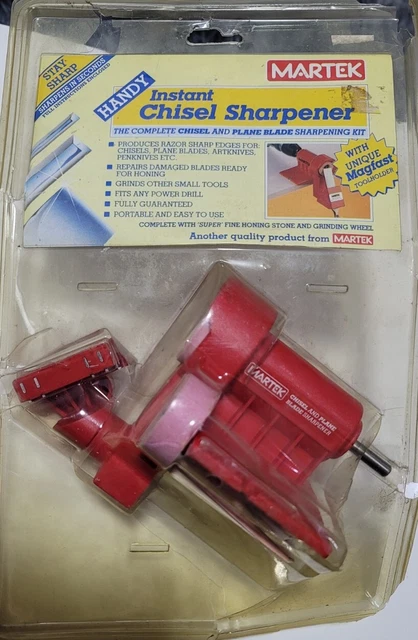 MARTEK CHISEL AND Plane Blade Sharpener Woodworking Carpentry Joinery £ ...