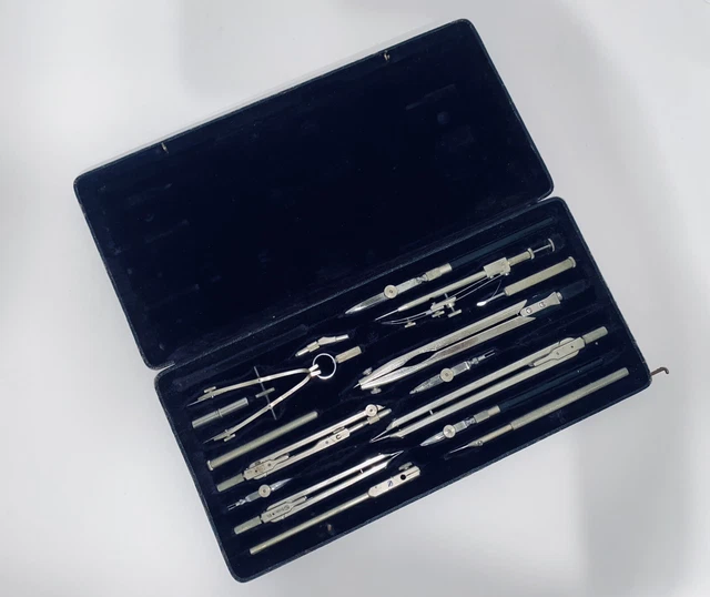 GERMAN E. O. Richter & Co Pracision, Drafting, Drawing Tools Set £49.25 - PicClick UK