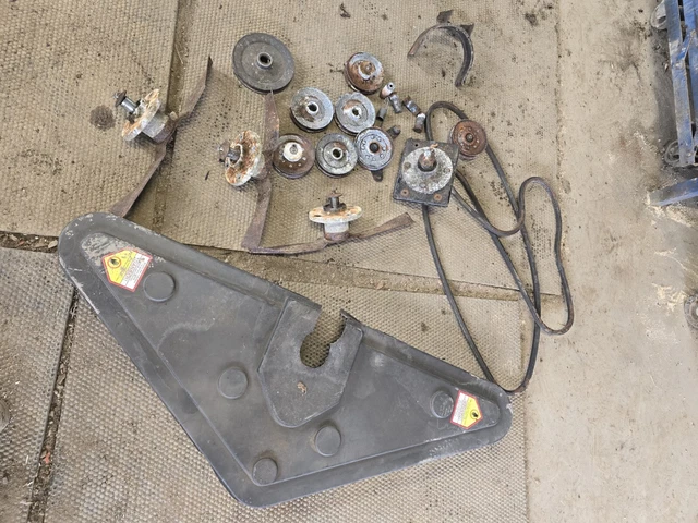 WESTWOOD COUNTAX RIDE on MOWER BLADE spindle CUT DECK parts shaft ...