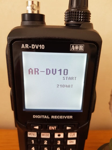 AOR AR-DV10 RÉCEPTEUR large bande de 100 kHz à 1,3 GHz (TETRA DMR NXDN ...