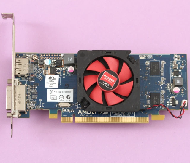 ATI AMD RADEON HD 6450 1GB PCI-E x16 Video Graphics Card DVI / DP $27. ...