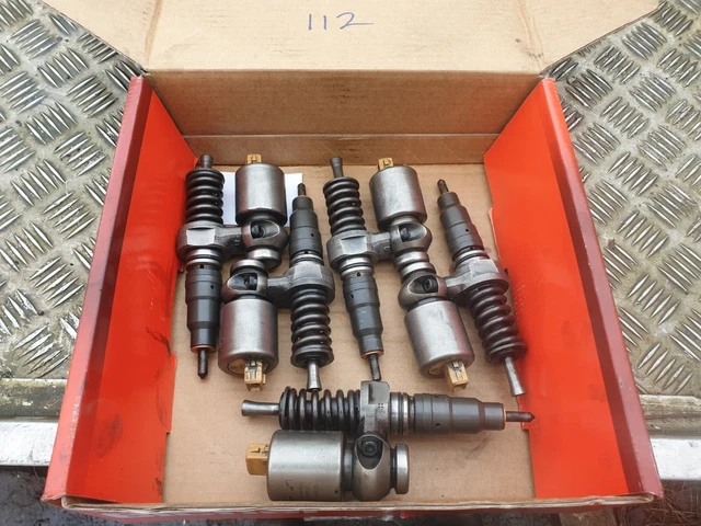 LAND ROVER DISCOVERY 2 & Defender Td5 Injector Set 10P Black Top ...