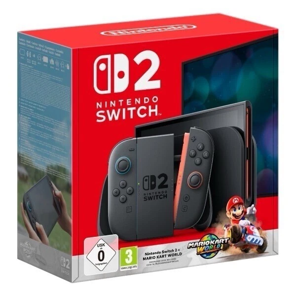 NINTENDO SWITCH 2 Mario Kart World Pack PRESALE CONFIRMED FIRST BATCH £ ...