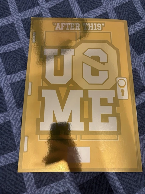 WWE JOHN CENA Last Time Is Now Farewell Tour Gold Final Programme New ...