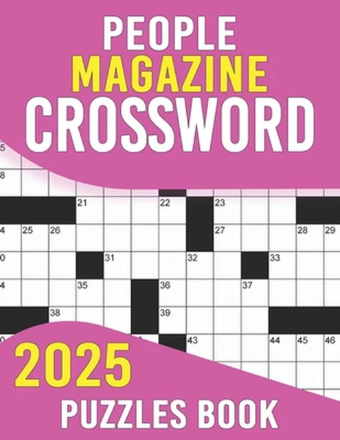 PEOPLE MAGAZINE CROSSWORD Puzzles Book 2025: Explore History ...