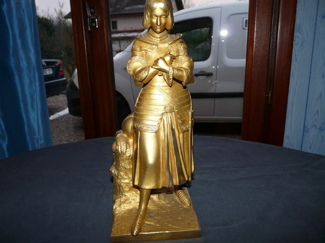 BRONZE DORE ANCIEN Jeanne D'arc Susse Freres EUR 720,00 - PicClick FR