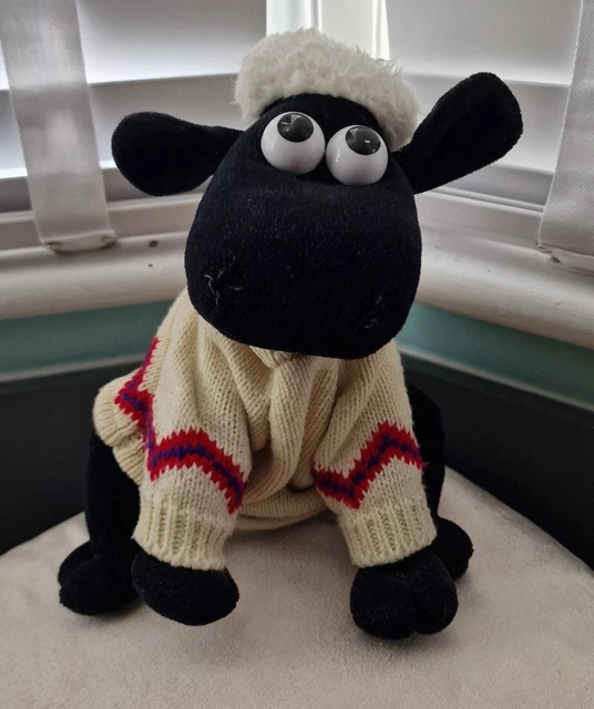 WALLACE AND GROMIT Plush ‘Shaun the Sheep, Aardman Vintage 1989 EUR 5 ...