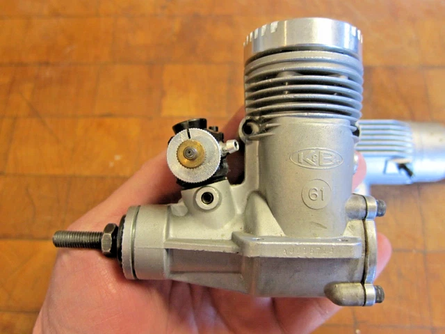 VINTAGE K&B .61 Gas/Nitro RC Plane Airplane Engine & Muffler KB $3.25 ...