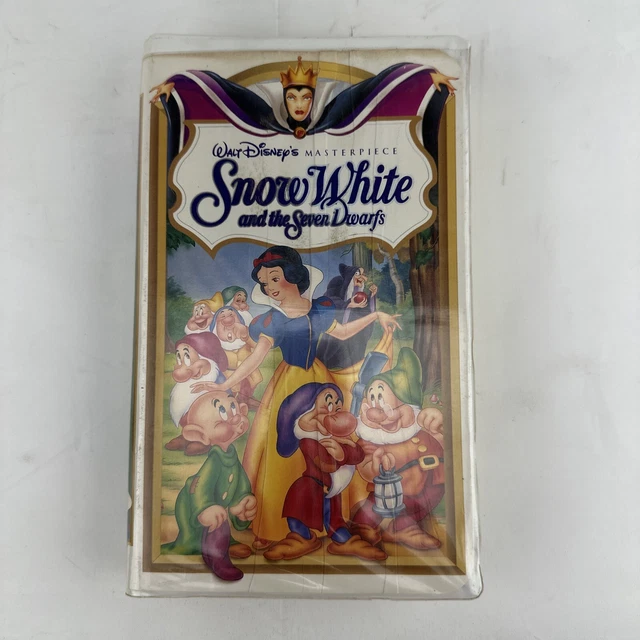 WALT DISNEY MASTERPIECE Collection Snow White VHS tape RARE 1524 ...