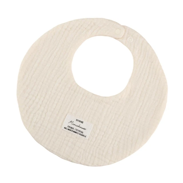 BABY BIBS DROOLING Apron Adjustable Feeding Bibs for Infant 6 Layer ...