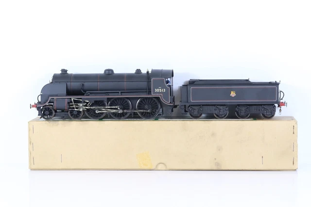 KIT BUILT O Gauge 4-6-0 LSWR S15 Class BR Black "30513" Steam ...
