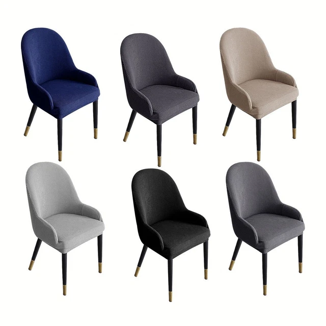 HOUSSE DE CHAISE en velours maïs pratique et élégante pour chaises à ...