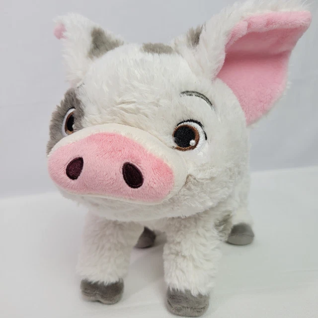 DISNEY STORE MOANA Pua Plush Pig Stuffed Animal Toy Standing 10 ...