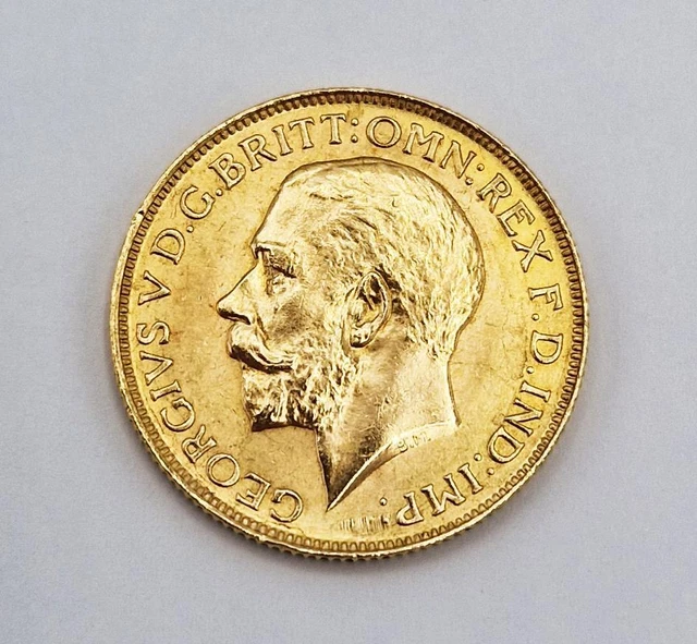 1916 KING GEORGE V Perth Mint Gold Sovereign Coin £995.00 - PicClick UK