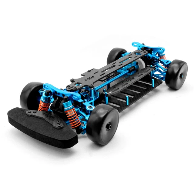 1/10 ALLOY UPGRADE RC Chassis TT02 Frame Kit For Tamiya Shaft Drive ...