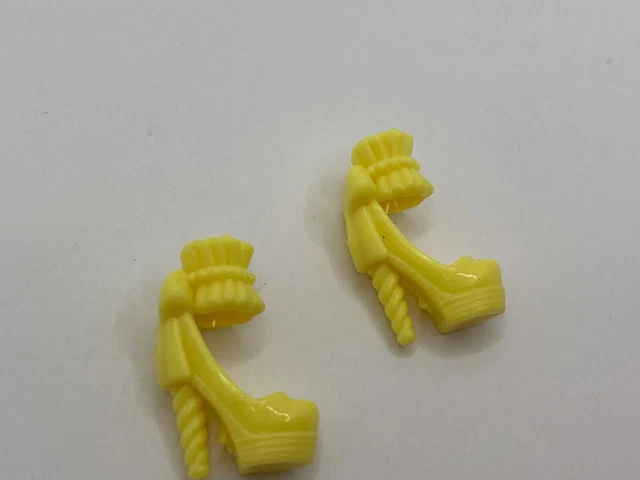 BARBIE DOLL FASHIONISTA Yellow High Heeled Shoes £4.38 - PicClick UK