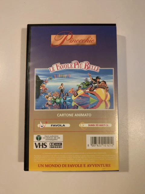 PINOCCHIO - VHS Stardust Le Favole Piu' Belle *Rarissima* EUR 14,99 ...
