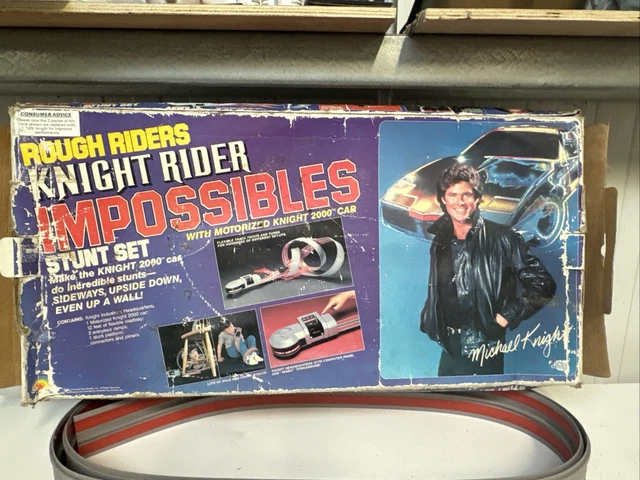 VINTAGE 1980S KNIGHT Rider Impossibles Stunt Set Rough Riders $108.02 ...