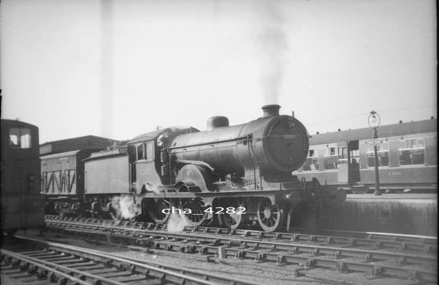 ORIGINAL RAILWAY TRAIN NEGATIVE. RA. D16 class steam loco 62613 Kings ...