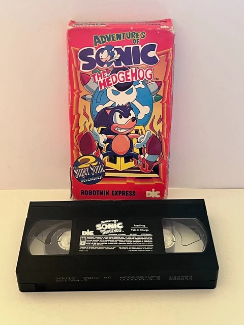 SONIC THE HEDGEHOG Robotnik Express VHS Tape £9.62 - PicClick UK