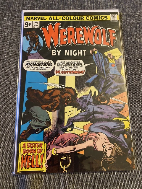 WEREWOLF BY NIGHT #29 Marvel Comics 1975 EUR 9,36 - PicClick FR