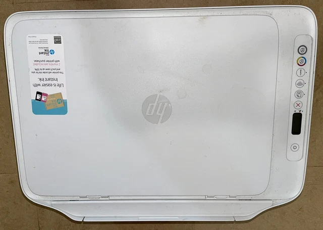 HP DESKJET WIRELESS All-in-One Color Inkjet Printer Scanner SNPRC-1901 ...