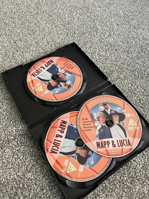 MAPP AND LUCIA - The Complete Series (DVD) Prunella Scales 3 Disc R2 UK ...