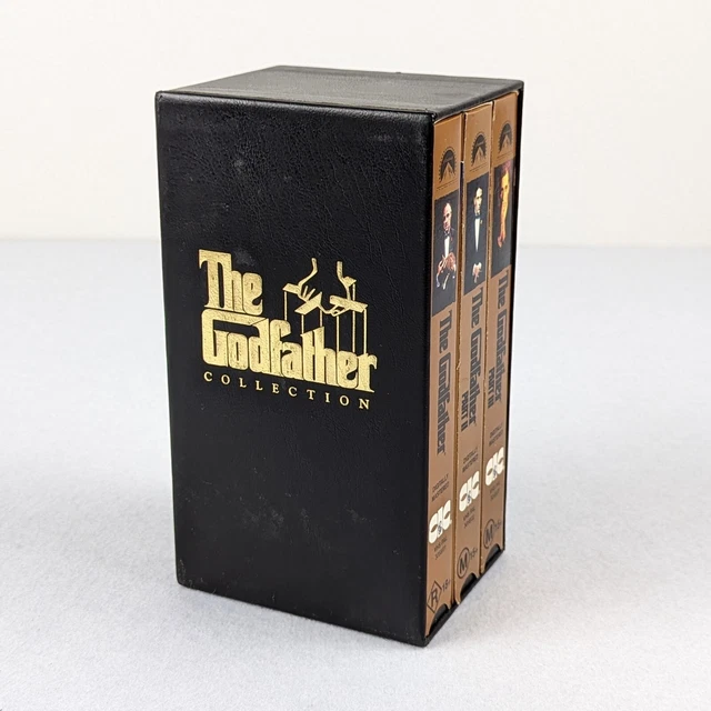 THE GODFATHER COLLECTION Trilogy VHS Cassette Tape 1997 Box Set £15.65 ...