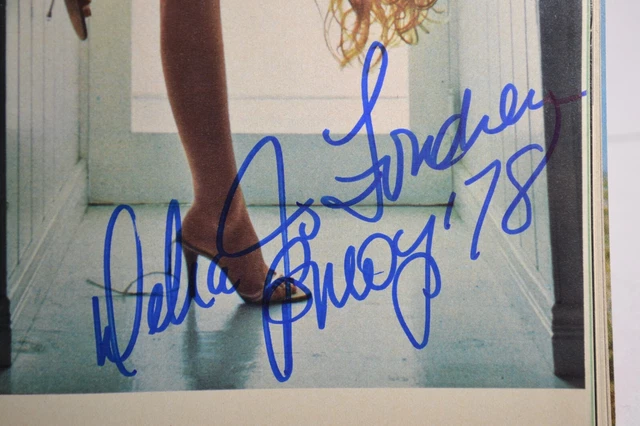 DEBRA JO FONDREN Twice Autographed Playboy Magazine June 1978 w/COA ...